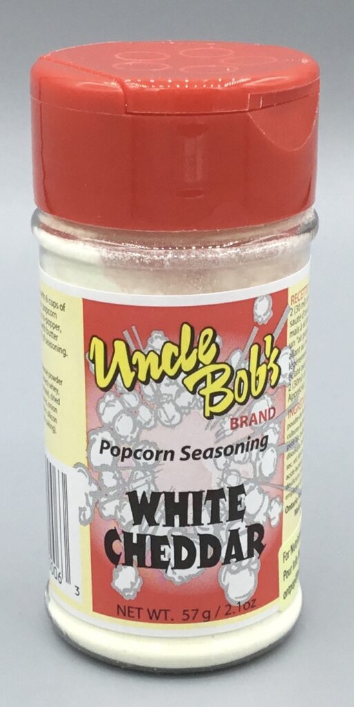 UNCLE BOB'S WHITE CHEDDAR POPCORN SEASONING - Troyer's Spices